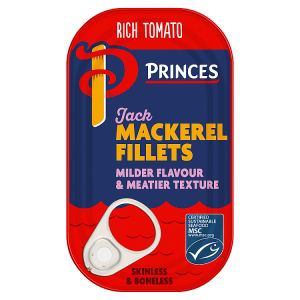 Princes Rich Tomato Jack Mackerel Fillets 125g - ASDA Groceries
