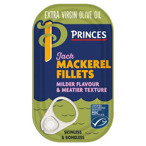 Princes Extra Virgin Olive Oil Jack Mackerel Fillets 125g - ASDA Groceries