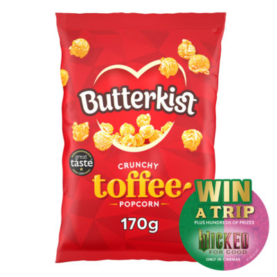 Butterkist Crunchy Toffee Popcorn 170g - ASDA Groceries
