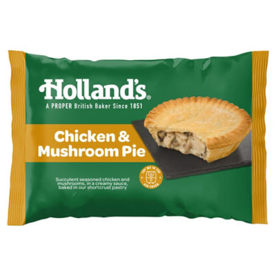 Holland's Chicken & Mushroom Pie - ASDA Groceries
