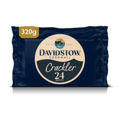 Davidstow Crackler Cornish Extra Mature Cheddar Cheese 320g - ASDA ...