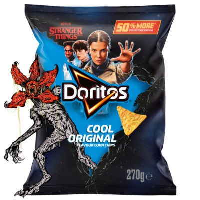 Doritos Stranger Things Cool Original Sharing Crisps 270g - ASDA Groceries