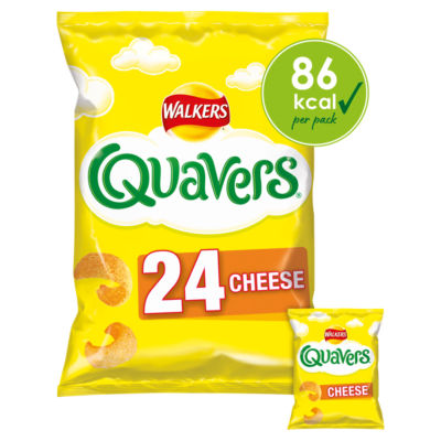 Walkers Quavers Cheese Multipack Snacks - ASDA Groceries