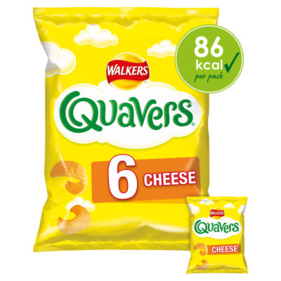 Walkers Cheese Quavers Multipack Crisps - ASDA Groceries