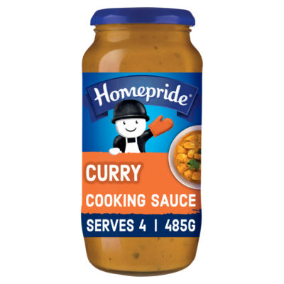 Homepride Curry Cooking Sauce 485g - ASDA Groceries