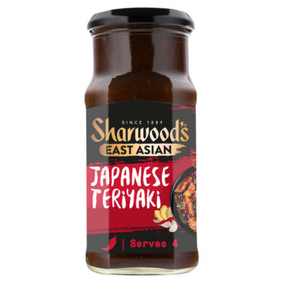 Sharwood's East Asian Japanese Teriyaki Cooking Sauce 420g - ASDA Groceries
