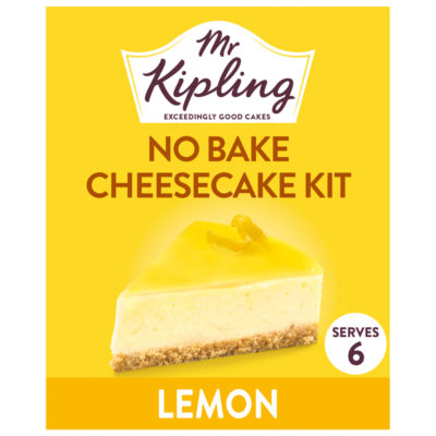 Mr Kipling Lemon No Bake Cheesecake Dessert Kit 230g - ASDA Groceries