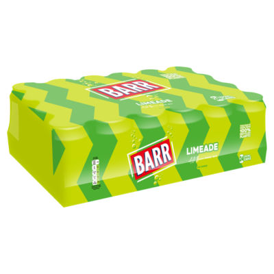Barr Bubblegum 24 Pack Flavoured Fizzy Drink 24 x 330ml Cans - ASDA ...