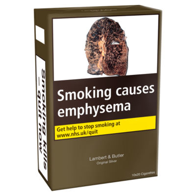 Lambert & Butler Original Silver 10 x 20 Cigarettes - ASDA Groceries