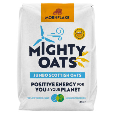 Mornflake Mighty Oats Jumbo Scottish Oats 1.5kg - ASDA Groceries