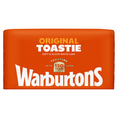Warburtons Original Toastie Soft & Sliced White Loaf 800g - ASDA Groceries