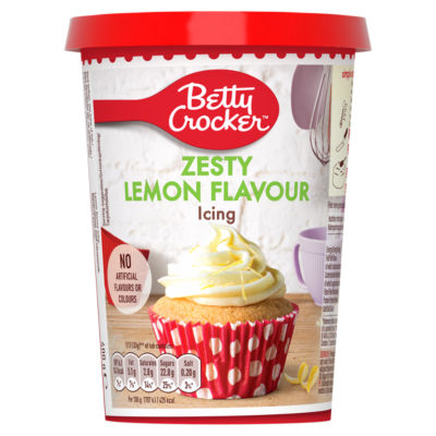 Betty Crocker Zesty Lemon Flavor Icing 400g - ASDA Groceries