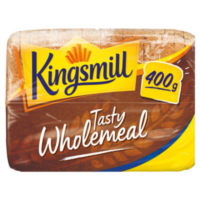 Kingsmill Tasty Tasty Wholemeal Bread Little Sliced Loaf 400g - ASDA ...