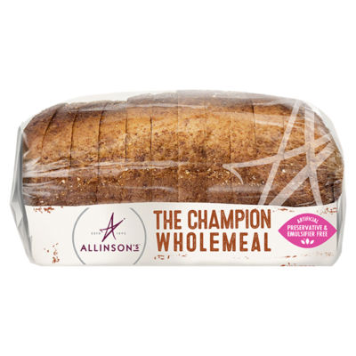 Allinson's The Champion Wholemeal Batch Bread 650g - ASDA Groceries
