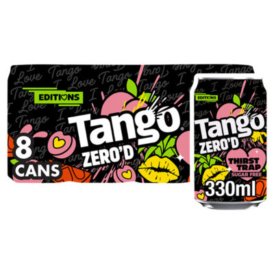 Tango Zero'd Thirst Trap Peach, Pineapple and Orange Sugar Free 8 x ...