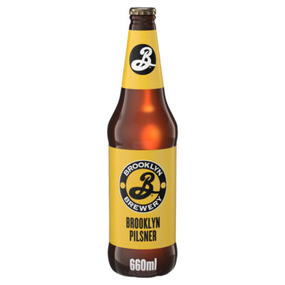 Brooklyn Brooklyn Pilsner Lager Beer 660ml Bottle - ASDA Groceries