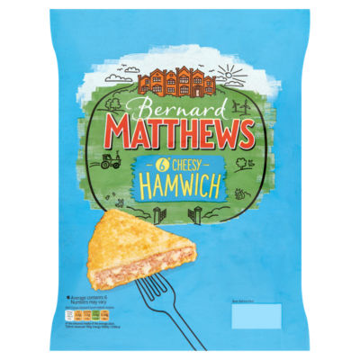 Bernard Matthews 6 Cheesy Hamwich 345g - ASDA Groceries