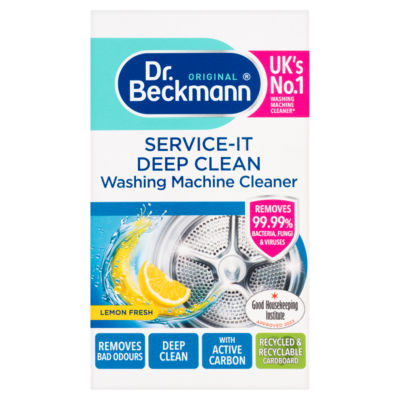 Dr Beckmann Service-It Deep Clean Washing Machine Cleaner Lemon Fresh ...