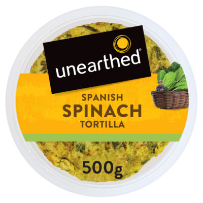Unearthed Spanish Spinach Tortilla 500g - ASDA Groceries