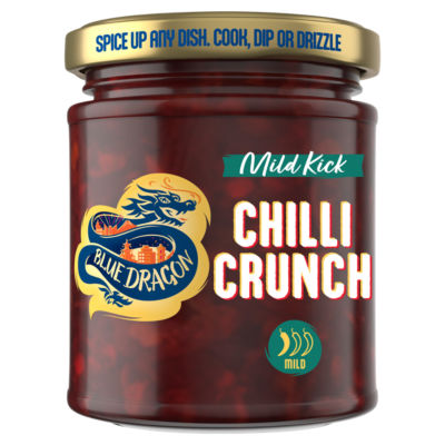 Blue Dragon Mild Kick A Crunchy Chilli & Garlic in Oil 180g - ASDA ...