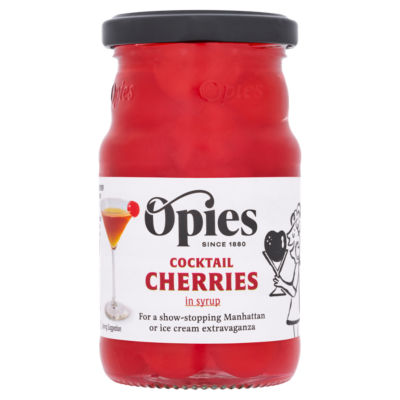 Opies Cocktail Cherries in Syrup 225g - ASDA Groceries