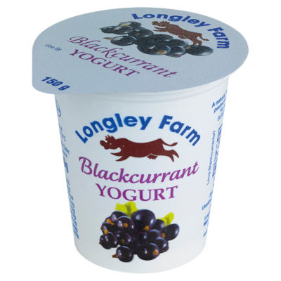 Longley Farm Blackcurrant Yogurt 150g - ASDA Groceries