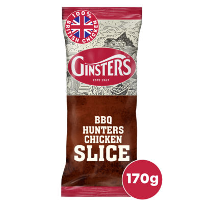 Ginsters BBQ Hunters Chicken Slice 170g - ASDA Groceries