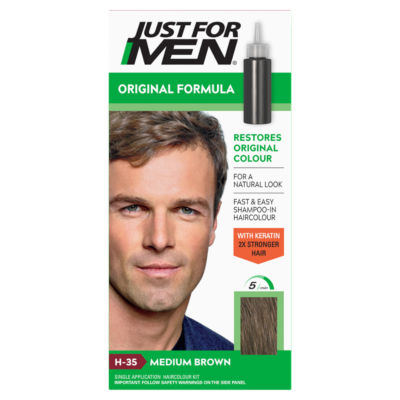 Just For Men Shampoo-in Haircolour Medium Brown H-35 - ASDA Groceries