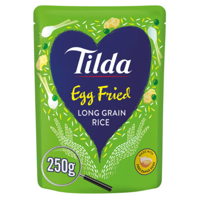Tilda Microwave Egg Fried Rice 250g - ASDA Groceries