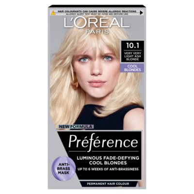 L'Oreal Preference Preference 10.1 Very Light Ash Blonde: Long-lasting ...