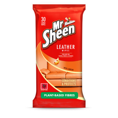 Mr Sheen 30 Leather Wipes - ASDA Groceries