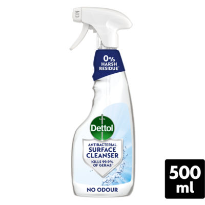 Dettol Antibacterial Surface Cleanser Spray 500ml - ASDA Groceries