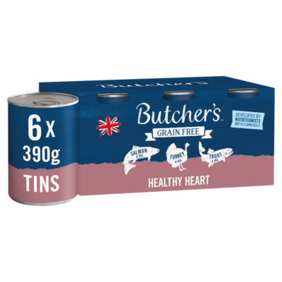 Butcher's Healthy Heart Dog Food Tins 6 x 390g - ASDA Groceries