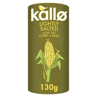 Kallo Lightly Salted Corn Cakes 130g - ASDA Groceries
