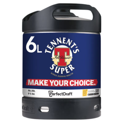 Tennent's Lager Beer PerfectDraft 6L - ASDA Groceries