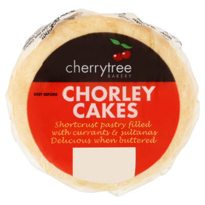 Cherrytree Bakery 4 Chorley Cakes - ASDA Groceries
