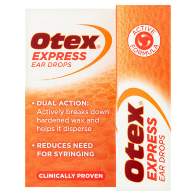 Otex Express Ear Drops 10ml - ASDA Groceries