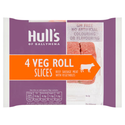 Hull's 4 Veg Roll Slices 232g - ASDA Groceries