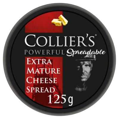 Collier's Powerful Spreadable Cheese Spread 125g - ASDA Groceries