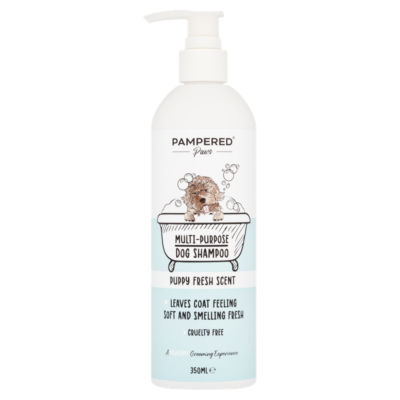 Pampered Paws Multi-Purpose Dog Shampoo 350ml - ASDA Groceries
