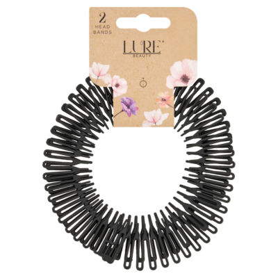 Lure Beauty 2 Expandable Headbands - ASDA Groceries