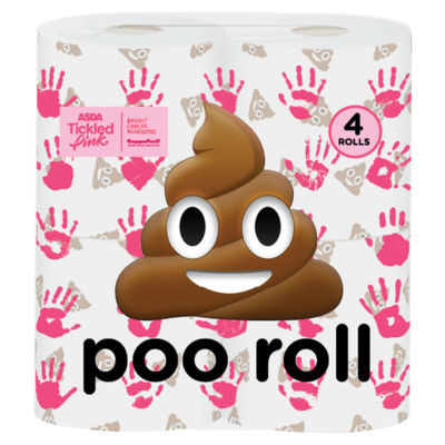 Reflections Reflections Decorated Poo Roll 4 Rolls - ASDA Groceries