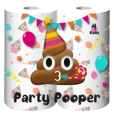 Reflections Party Pooper 4 Rolls - ASDA Groceries