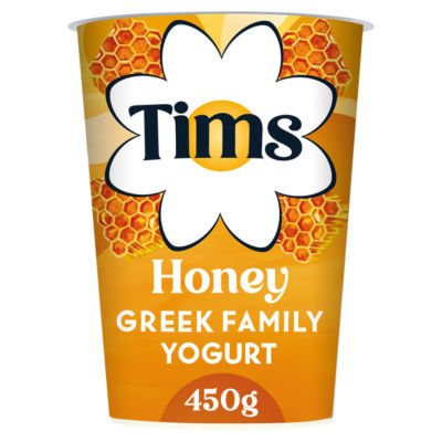 Tims Dairy Honey Greek Style Yogurt 450g - ASDA Groceries