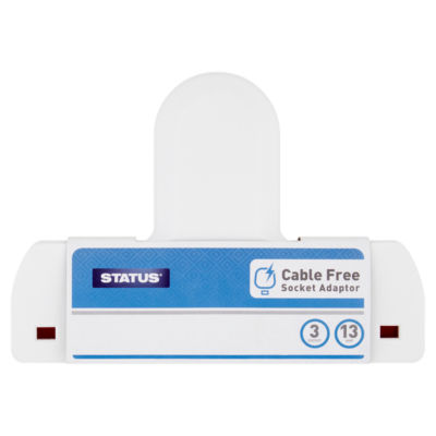 Status 3 Cable Free Socket Adaptor - ASDA Groceries