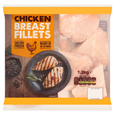 Chicken Breast Fillets 1.2kg - ASDA Groceries