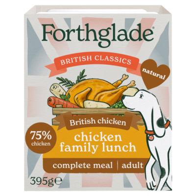 Forthglade Chicken Family Lunch Complete Grain Free Meal for Adult Dogs ...