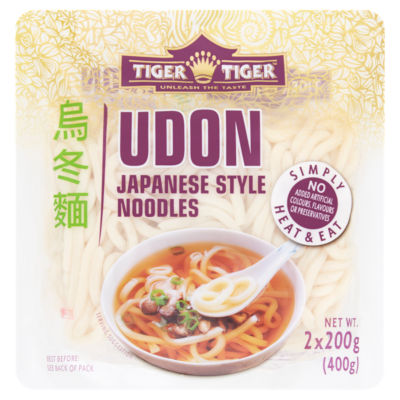 7Moon Udon Japanese Style Noodles 2 x 200g (400g) - ASDA Groceries