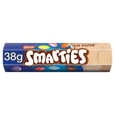 Smarties Milk Chocolate Tube 38g - ASDA Groceries