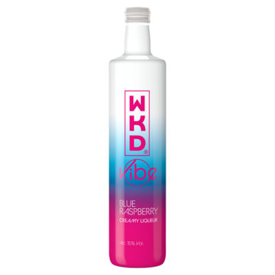 WKD Vibe Blue Raspberry Creamy Liqueur 500ml - ASDA Groceries